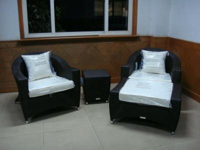China outdoor wicker sofa set for sale