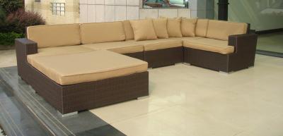 China rattan sectional sofa set for sale