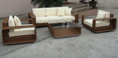 China garden rattan sofa set for sale