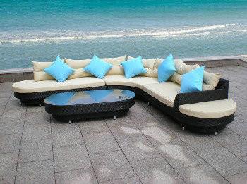 China wicker sofa set for sale
