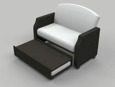 China outdoor wicker sofa for sale