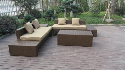 China outdoor rattan sofa set for sale