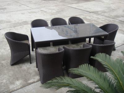 China 9pcs rattan sofa sets. for sale