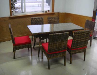 China 7pcs rattan furniture set. for sale