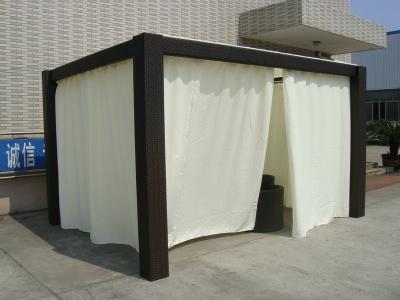 China Outdoor Rattan Furniture , Beach / Riverside / Poolside Gazebo Gazebo for sale