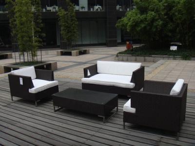 China 4pcs rattan sofa furniture for sale