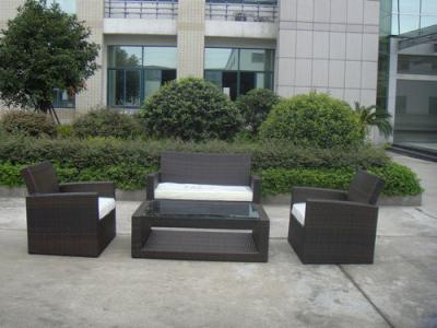 China 4pcs steel cane sofa for sale