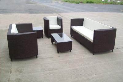 China 5pcs pool sofa set for sale