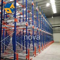 China Multilayer Warehouse Storage Rack Shuttle Racking 1000kg Load Capacity for sale