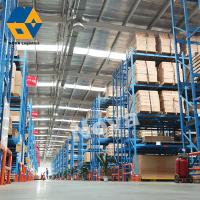 China Powder Coated Industrial Pallet Racking 1000-30000kg/Level Upright Thickness 2.0-3.0mm for sale