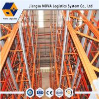 China Heavy Duty Narrow Aisle Warehouse Pallet Racking System Easily Accessible for sale