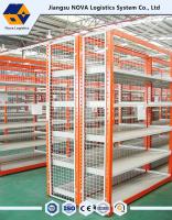 China Library Warehouse Medium Duty Shelving 200 - 500 Kg Load Weight With Steel Panel for sale
