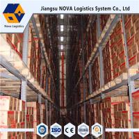 China Heavy Duty Storage Shelves With Conveying System , Asrs Adjustable Shelving Systems  for sale