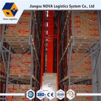 China Heavy Duty Storage Shelves With Conveying System , Asrs Adjustable Shelving Systems  for sale