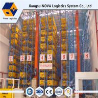 China Heavy Duty Storage Shelves With Conveying System , Asrs Adjustable Shelving Systems  for sale