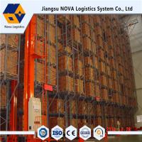 China Heavy Duty Storage Shelves With Conveying System , Asrs Adjustable Shelving Systems  for sale