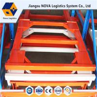 China Customized Push Back Pallet Racking Warehouse Storage Racks Heavy Duty for sale