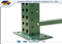 China High Capacity Mobile Pallet Racking , Powder Coated Heavy Duty Warehouse Storage Rack for sale