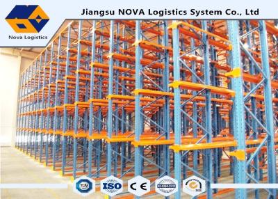 China Industrial Warehouse Drive In Pallet Racking For High Density Storage for sale