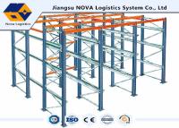 China Wine / Tobacco Carton Storage Rack 10 Pallet Deep , Heavy Duty Pallet Racks Drive In for sale