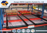 China Heavy Duty Push Back Pallet Racking With Customized Color / Capacity ISO14001 for sale