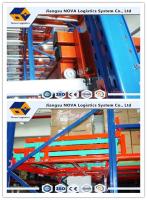 China Conventional Push Back Rack Deep Four Pallet Racking Storage For Logistics Centers for sale