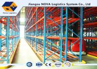 China High Density Galvanized Heavy Duty Steel Storage Racks With Customized Beam Size for sale