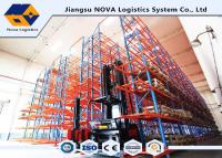 China Powder Coated VNA Pallet Shelving High Density Storage Without Moving Operations for sale