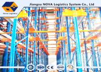 China Drive In Shuttle Pallet Racking System Semi Automatic With Battery Operated Motor for sale