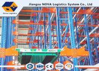 China Remote Control Shelves Radio Shuttle Storage , Shuttle Warehouse Drive In Racking for sale