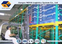 China Powder Coated Shuttle Pallet Racking FIFO Storage For Assembly Lines for sale
