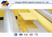 China High Capacity Storage Gravity Pallet Racking Q235B Cool Rolling Steel   for sale