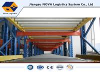 China Metal Storage Roller Pallet Racking High Density For Supermarket Warehouse for sale