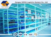 China Multi Layer Medium Duty Shelving Systems Warehouse Storage With Steel Panel for sale