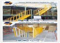 China 1000kg Heavy Duty Metal Industrial Mezzanine Floors For Warehouse / Office for sale
