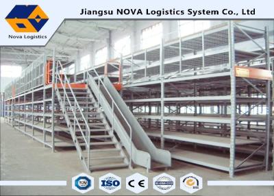 China Long Span Warehouse Mezzanine Systems , Temporary Storage High Level Mezzanine Floors for sale