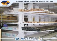China Warehouse Structural Cantilever Shelves , Steel Cantilever Pipe Rack for sale
