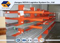 China Adjustable Warehouse Cantilever Storage Racks With 500 Kg Loading Capacity Per Arm for sale