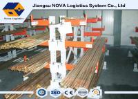 China Adjustable Warehouse Cantilever Storage Racks With 500 Kg Loading Capacity Per Arm for sale