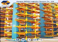 China Outdoor Cantilever Storage Racks Flexible Assembly For Lumber / Carpet Rolls for sale