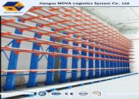 China Outdoor Cantilever Storage Racks Flexible Assembly For Lumber / Carpet Rolls for sale
