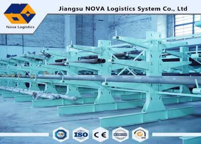 China Double Side Arms Cantilever Storage Racks For Keeping Pipes / Shaped Steel Materials for sale