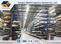 China Single / Double Side Storage Heavy Duty Cantilever Rack With Steel Materials for sale