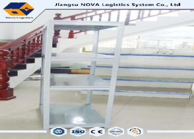 China Adjustable Steel Rivet Boltless Shelving For Artificial Access Lighter Goods for sale