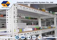 China Q235 Cold Roll Steel Rivet Boltless Shelving With Acid Washed / Phosphorized Surface for sale