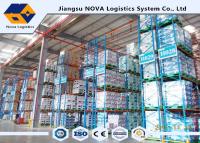 China Adjustable Heavy Duty Pallet Racking System Galvanized Finish for sale