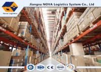 China Plastic Powder Coating Heavy Duty Adjustable Shelving , Mobile Pallet Racking System For Palletized Goods for sale