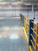China Yellow Multi Tier Mezzanine Rack for Efficient Space Utilization for sale