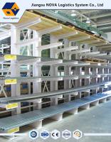 China Carpet Rolls Steel Cantilever Racks Outdoor Flexible Assembly For Lumber for sale