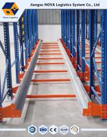 China Selective Heavy Duty Shuttle Pallet Racking Remote Controlled For Cold Warehouse Storage for sale